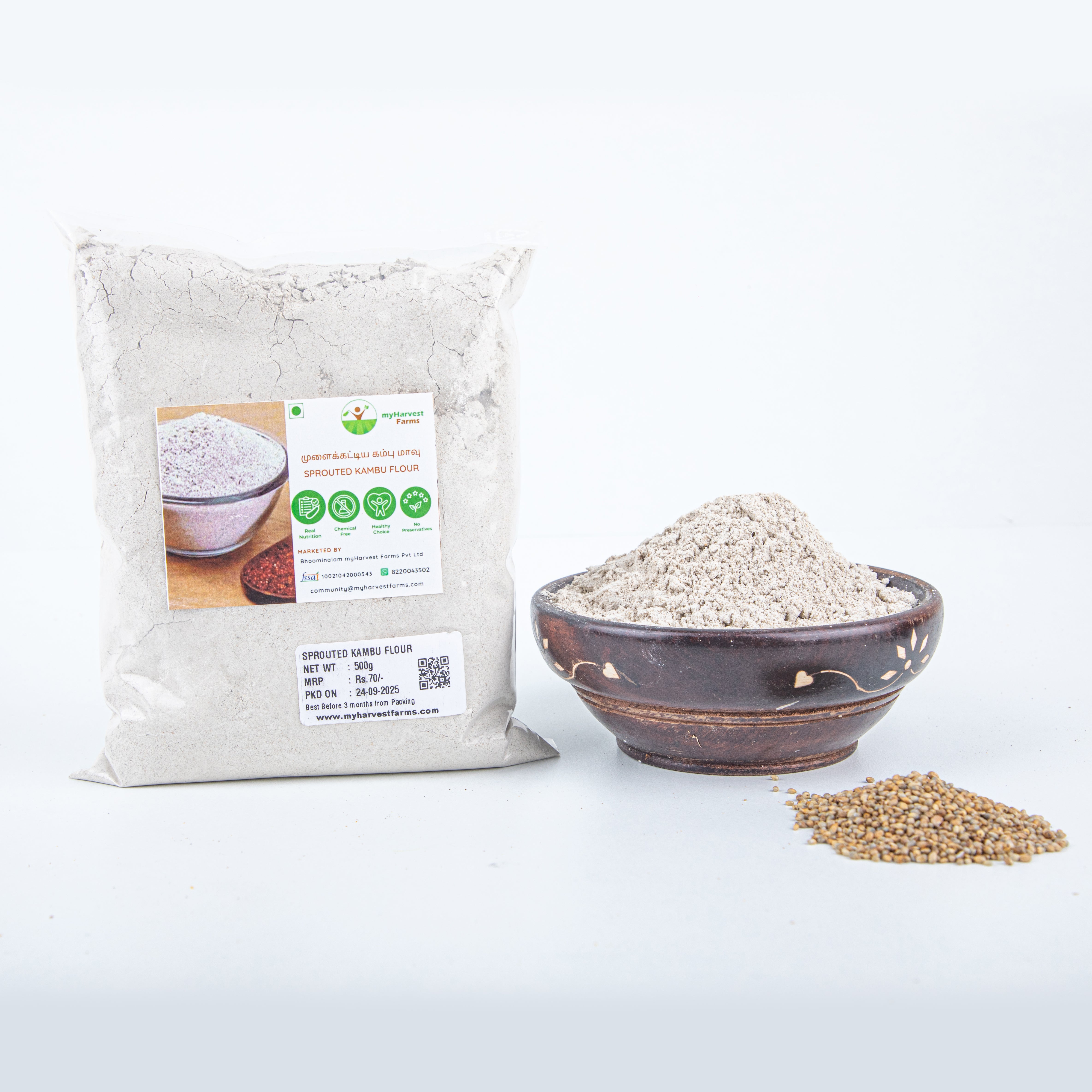 Sprouted Kambu Flour – myHarvest Farms